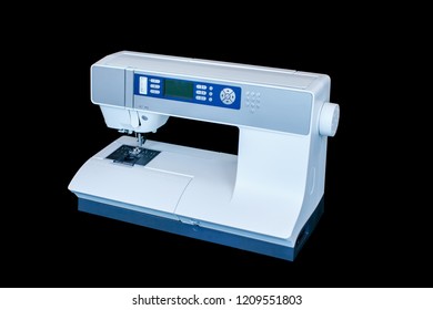 Full Automatic Sewing Machine Isolated On Stock Photo 1209551803 ...