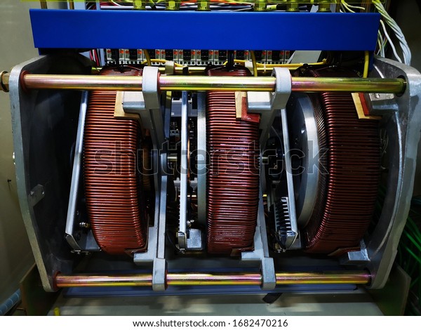 Full Copper Wire Inside Machine Panel Stock Photo 1682470216 | Shutterstock