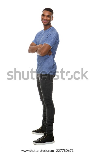 Full Length Side View Portrait Cheerful Stock Photo 227780671 ... Full Length Side View Portrait Cheerful Stock Photo 227780671 ...