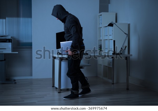 Full Length Side View Robber Stealing Stock Photo 369975674 | Shutterstock