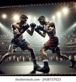Motion Blur Photo Boy Boxing Fight AI-generated image 2553641203 ...