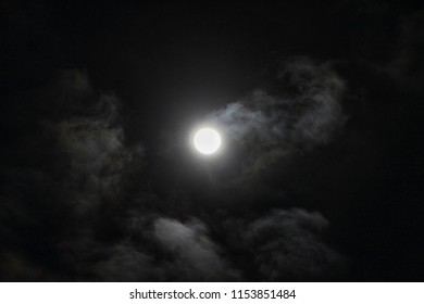 Full Moon Cloud Stock Photo 1153851484 | Shutterstock