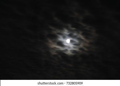 Full Moon Clouds Stock Photo 732805909 | Shutterstock