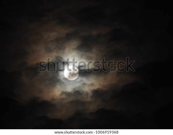 Full Moon Clouds Dramatic Night Sky Stock Photo 1006919368 | Shutterstock