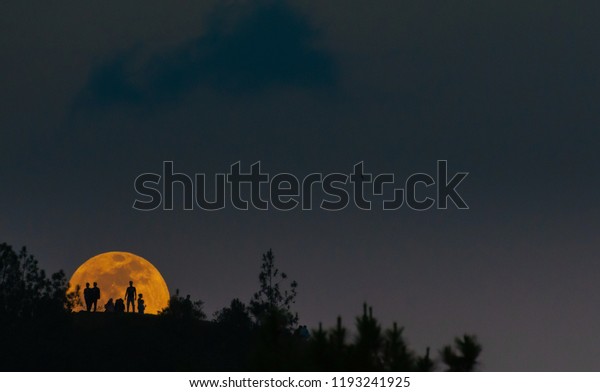Full Moon Master Stock Photo 1193241925 | Shutterstock