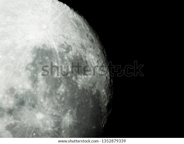 Full Moon Texture Stock Photo (Edit Now) 1352879339