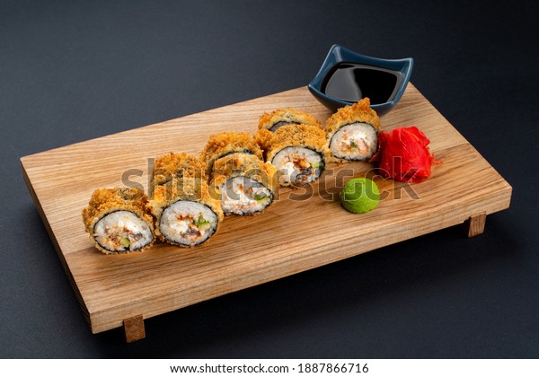 Full Set Warm Deep Fried Sushi Stock Photo 1887866716 | Shutterstock