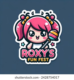 Roxys Fun Fest Vector Logo AI-generated image 2428764155 | Shutterstock