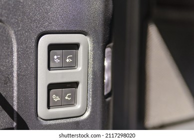 Functional Button Car Trunk Electric Trunk Stock Photo 2117298020 ...