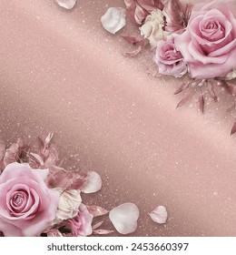 Funeral Program Background Elegant Mournful Atmosphere AI-generated ...