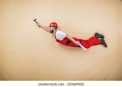 1,403 Construction Worker Heroes Images, Stock Photos & Vectors ...
