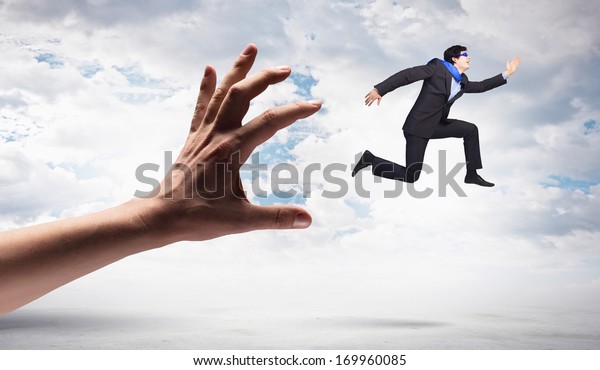 Funny Image Businessman Trying Run Away Stock Photo (Edit Now) 169960085 Funny Image Businessman Trying Run Away Stock Photo (Edit Now) 169960085