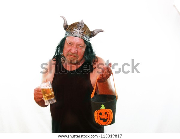 Funny Image Grumpy Older Man Viking Stock Photo 113019817 | Shutterstock