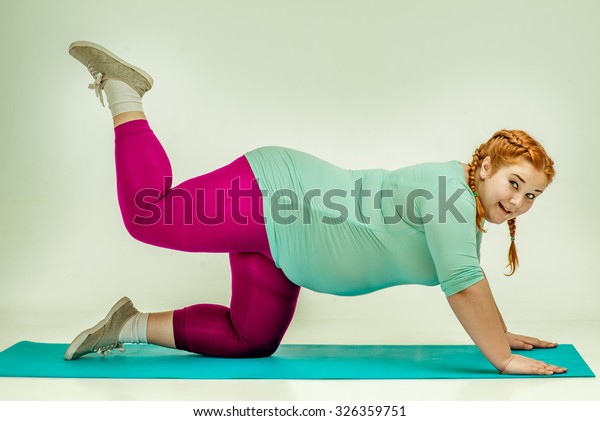 Funny Picture Amusing Red Haired Chubby库存照片326359751 | Shutterstock