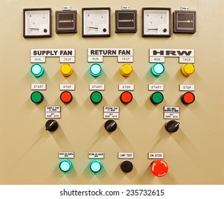 Fuse Control Panel Box Three Rows Stock Photo 235732615 | Shutterstock