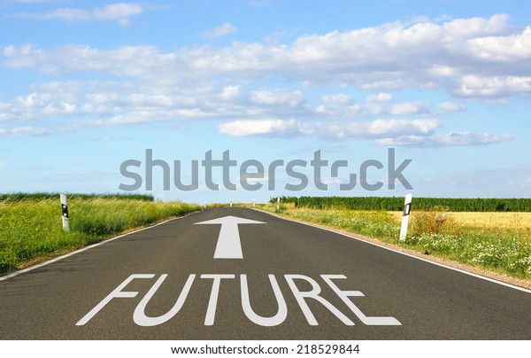 Future Moving Forward Stock Photo (Edit Now) 218529844