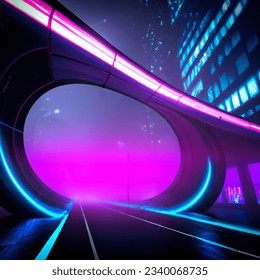 Future Tokyo Scene Realistic Modern Maglev AI-generated image ...
