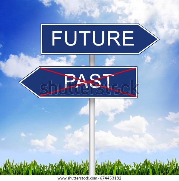Future Vs Past Stock Photo 674453182 | Shutterstock