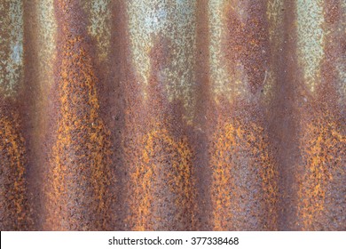 Vector Rusty Galvanize Iron Stock Vector (Royalty Free) 281598779 ...