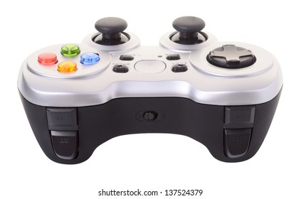 Game Controller Isolated On White Background Stock Photo 137524379 ...