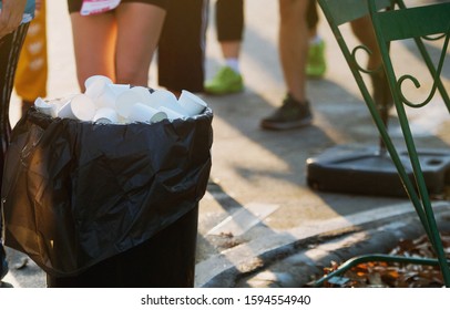 Garbage Collection Problems After Running Event Stock Photo (Edit Now ...