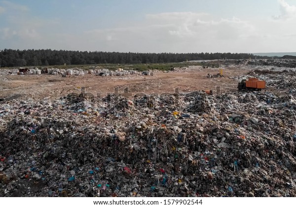 Garbage Dump Top View Trash Landfill Stock Photo 1579902544 | Shutterstock