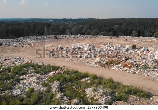 Garbage Dump Top View Trash Landfill Stock Photo 1579903498 | Shutterstock