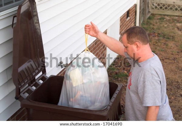 Garbage Man Stock Photo (Edit Now) 17041690