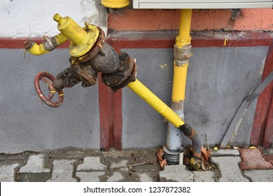 Gas Pipe Broken Damaged Stock Photo 1237872379 | Shutterstock