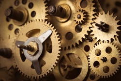 Gear featuring gear, cog, and technical, an Industrial Photo by villorejo
