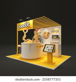 Generate Creative Small Interactive Booth Design AI 생성 이미지 2558775743 ...