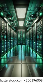 Server Room One Chip Burning AI-generated image 2469124671 | Shutterstock