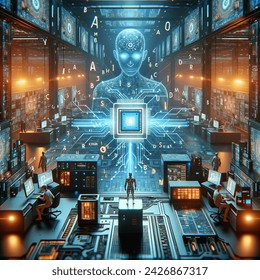 Generate Scene Theme Artificial Intelligence Ai AI-generated image ...