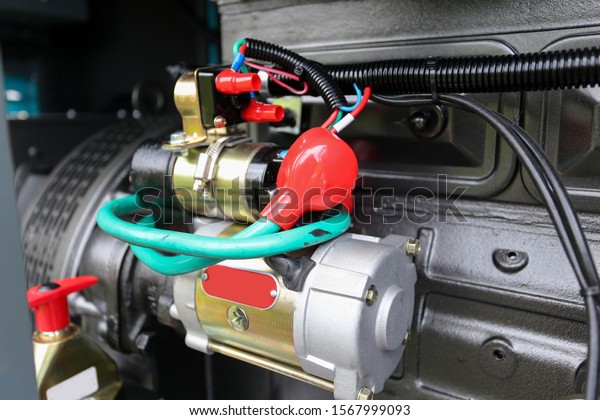 Generator Set Genset Dynamo Starter Motor Stock Photo (Edit Now) 1567999093