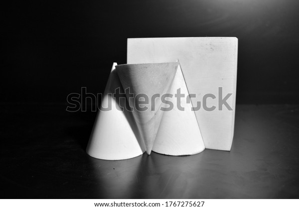 Geometric Basic Shapes Still Life Stock Photo 1767275627 | Shutterstock
