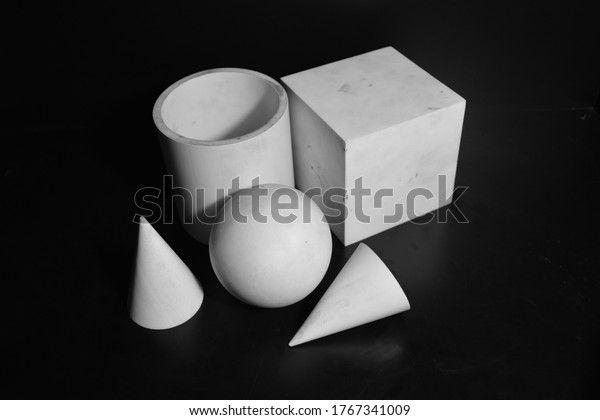 Geometric Basic Shapes Still Life Stock Photo 1767341009 | Shutterstock