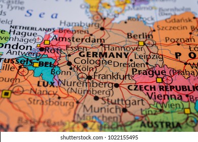 Germany Map Background Stock Photo (Edit Now) 1124792789
