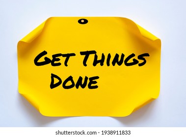 132 Getting things done quotes Images, Stock Photos & Vectors ...