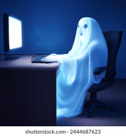 Youve Had Office Full Ghosts AI-generated image 2374052739 | Shutterstock
