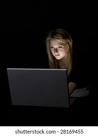 49,552 Woman computer dark Images, Stock Photos & Vectors | Shutterstock
