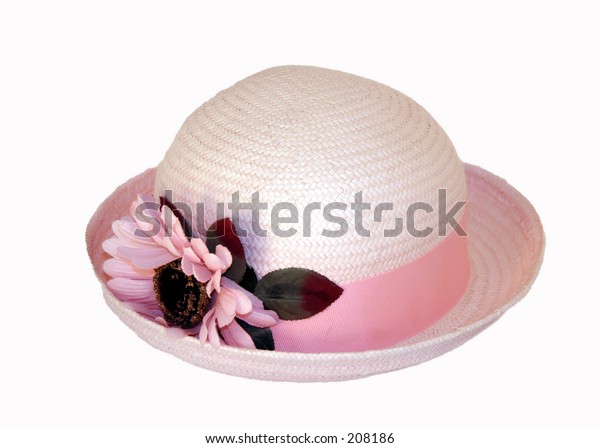 Girls Easter Hat Stock Photo (Edit Now) 208186
