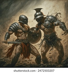 Hawaiian Ninja Battling Korean Hwarang Warrior AI-generated image ...