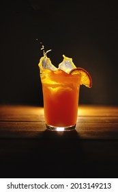 Glass Exploding Orange Juice Stock Photo 2013149213 | Shutterstock