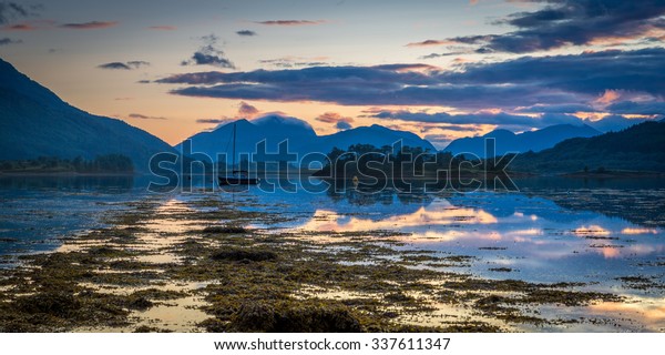 Glencoe Sunset Stock Photo 337611347 | Shutterstock