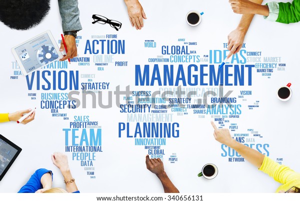Global Management Training Vision World Map Stock Photo (Edit Now ...