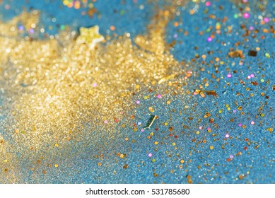 Amber Crystal Gold Background PPT template 80 | CrystalGraphics