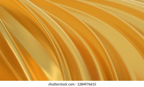 Gold Background Gold Texture 3d Rendering Stock Photo 1284976615 ...