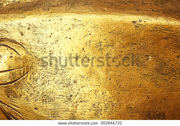 Gold Background Texture Shadow Stock Photo (Edit Now) 302846732