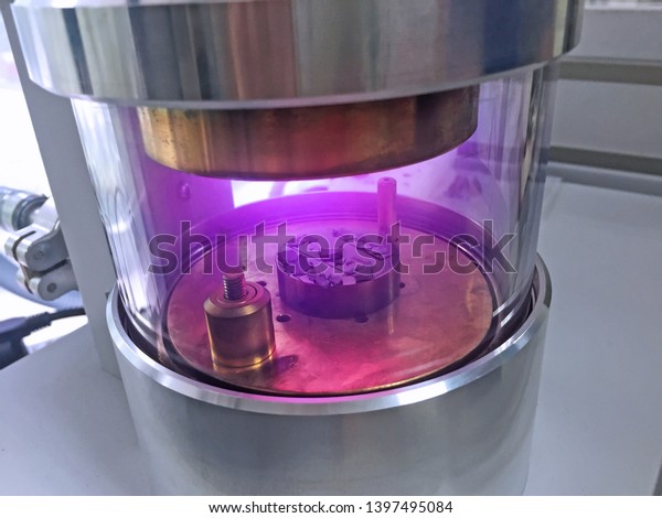 Gold Coating Scanning Electron Microscope By Stock Photo 1397495084 ...