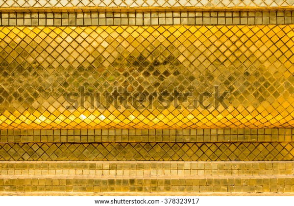 Gold Tile Texture Stock Photo 378323917 | Shutterstock